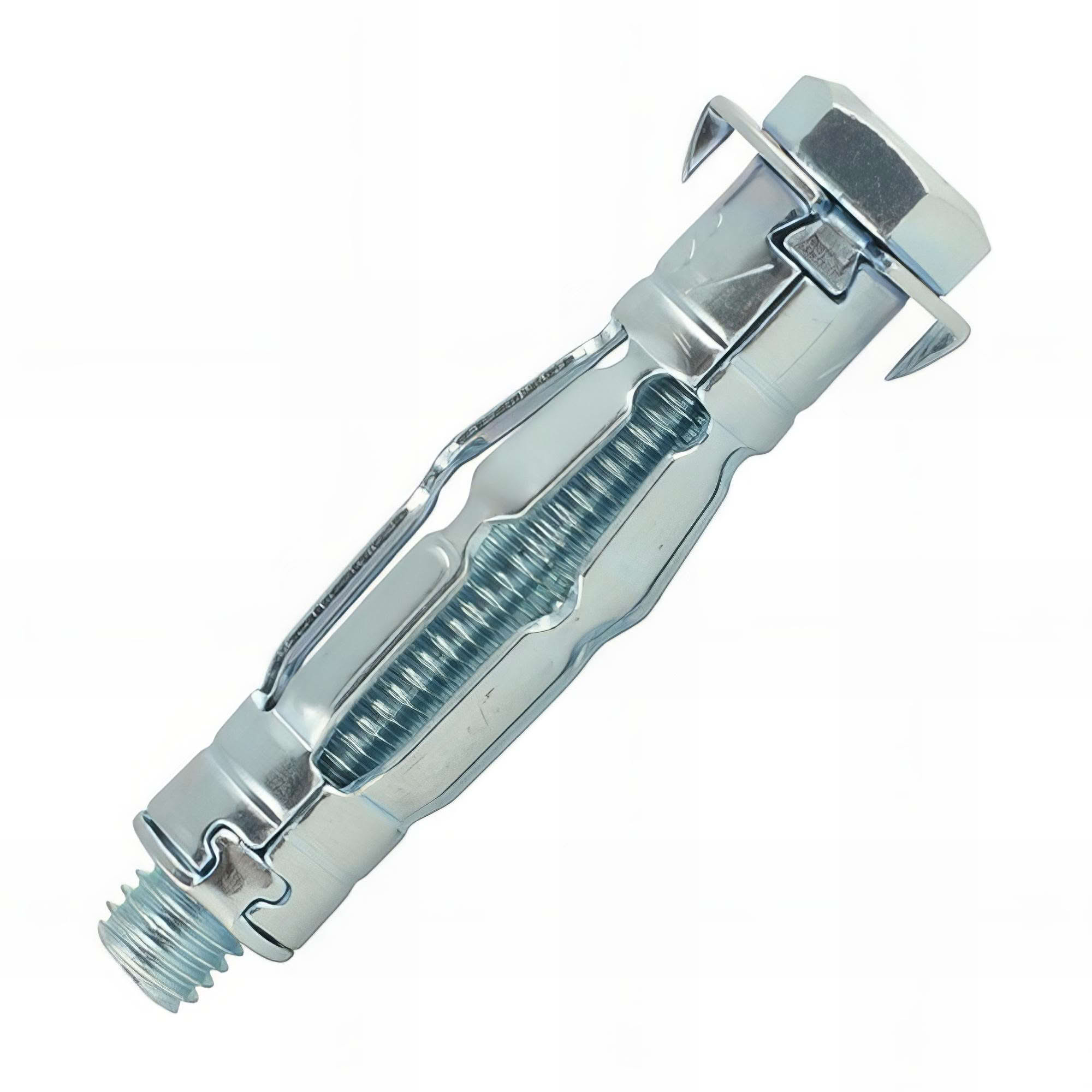 50 chevilles à expansion corps creux avec vis TH, acier zingué - M8 x ...