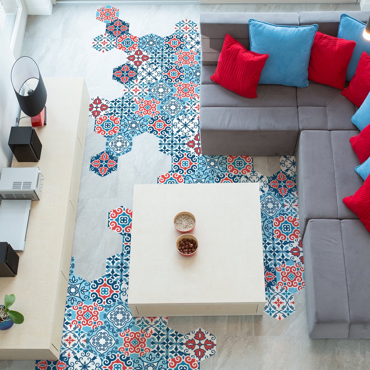 Stickers Sol Anti-dérapant avec Protection - TOMETTES SOL ANICIA ...