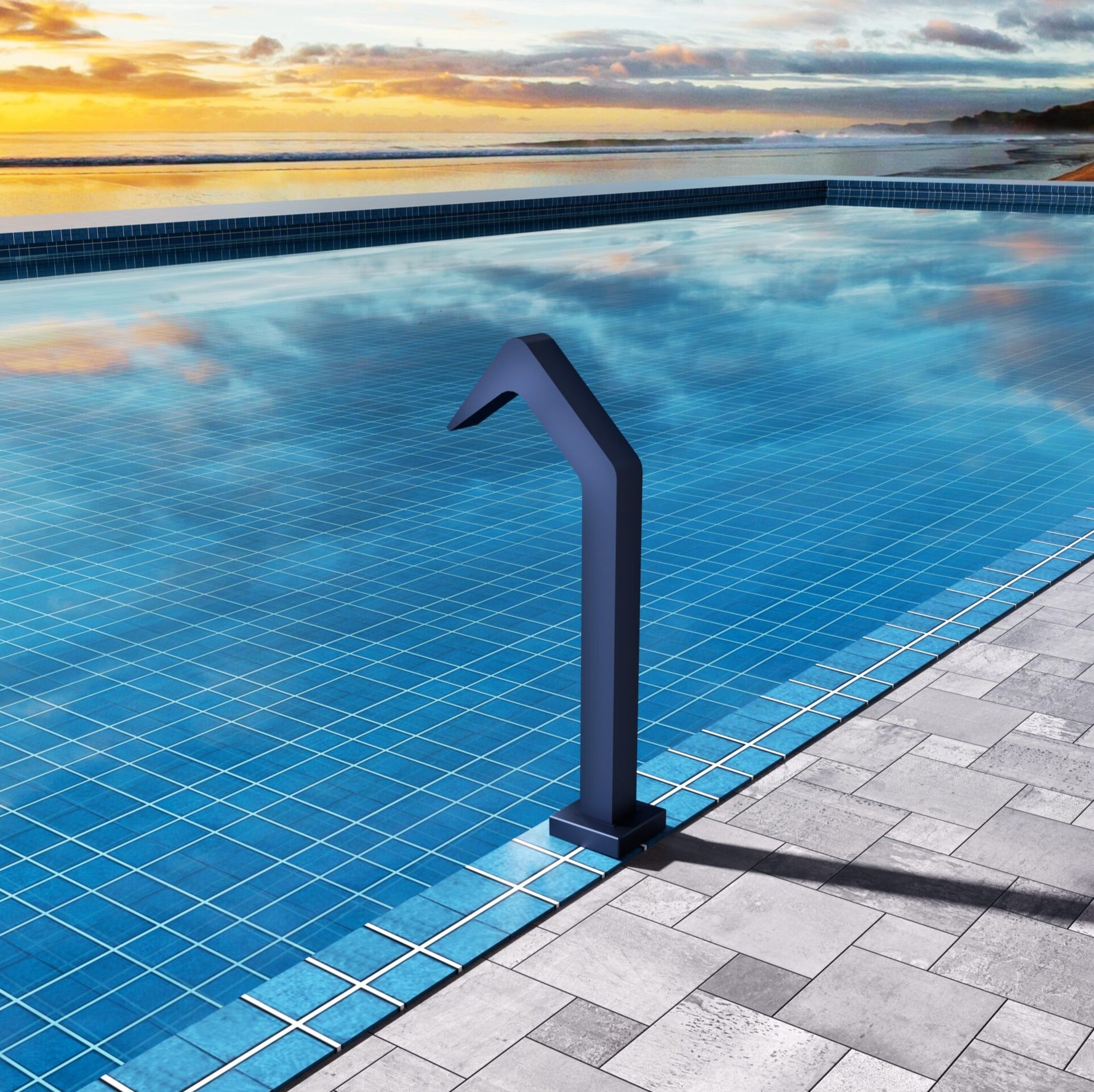 IMEX - Cascade de piscine en acier S.316 | Fontaine de piscine en ...