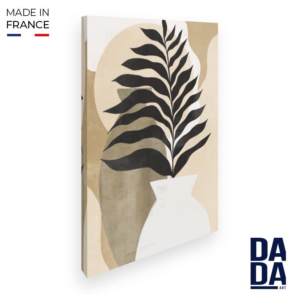 Toile Feuille monochrome / 60x90cm / Fabriqué en France / DADA ART ...