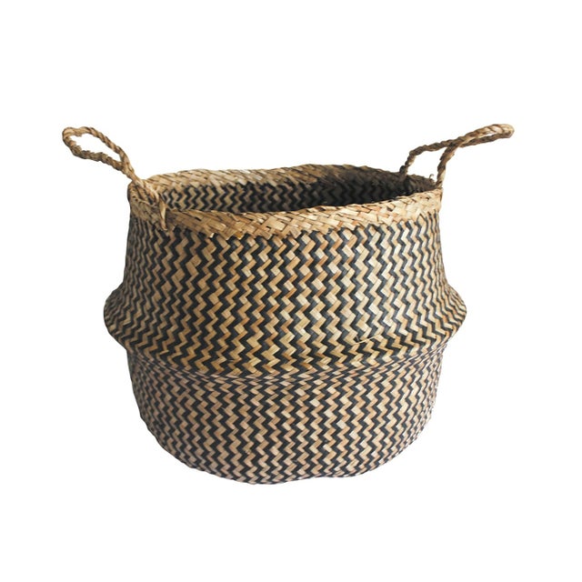 Cestas de mimbre: almacenaje con encanto natural