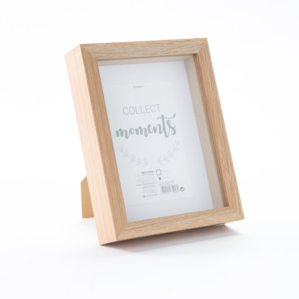 Cadre MOMENTS WOOD 15X20cm | Leroy Merlin