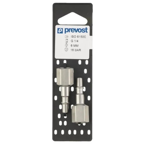 Embout fileté pour raccord pneumatique CRP 066 - G 1/4" femelle (lot de ...