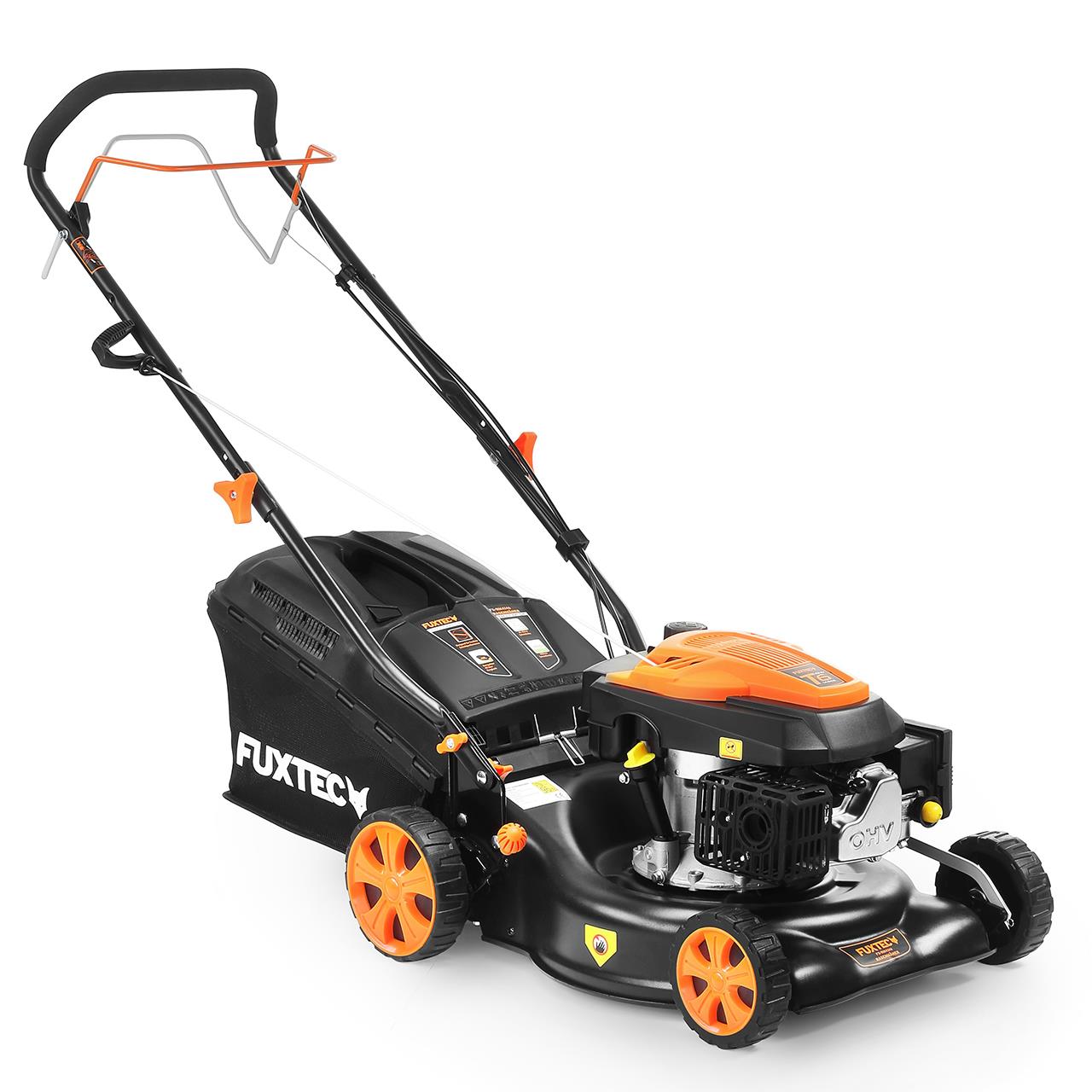 Rasaerba tagliaerba a scoppio semovente motore 4 tempi benzina 146cc FX ...