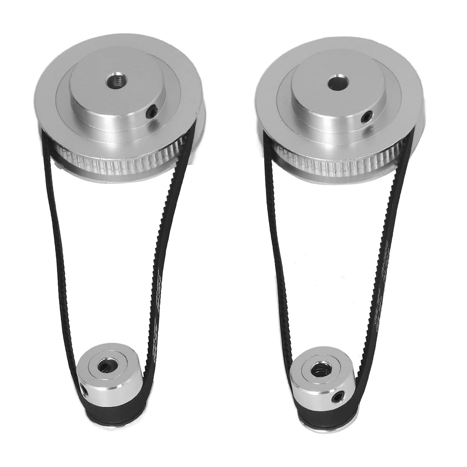 Juego de poleas 20T y 60T con correa 280 mm x 6 mm (5 mm) | Leroy Merlin