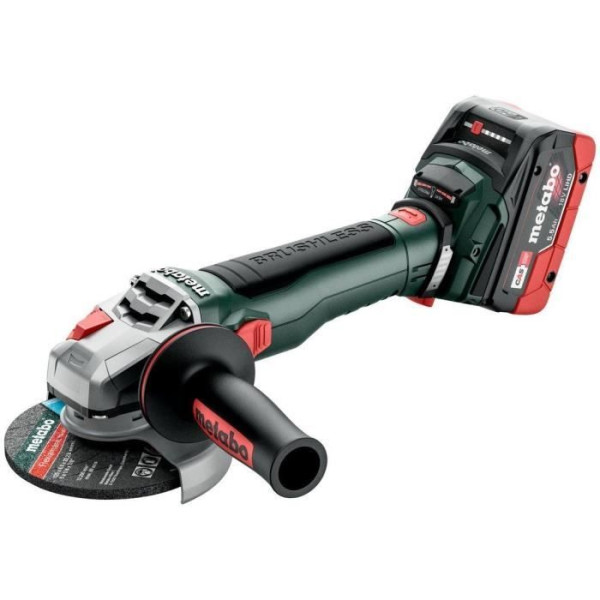 Meuleuse d'angle sans fil METABO WB 18 LT BL 11-125 Quick - 18 V - MetaBOX 165 L | Leroy Merlin