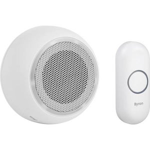 Sonnette Connectée Carillon Sans Fil Sur Secteur Design 150 M Blanc DIO ...