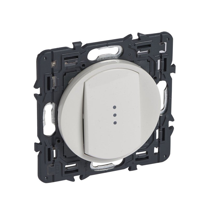 Interrupteur Lumineux Poussoir Inverseur LEGRAND Céliane 6A - 067733 ...