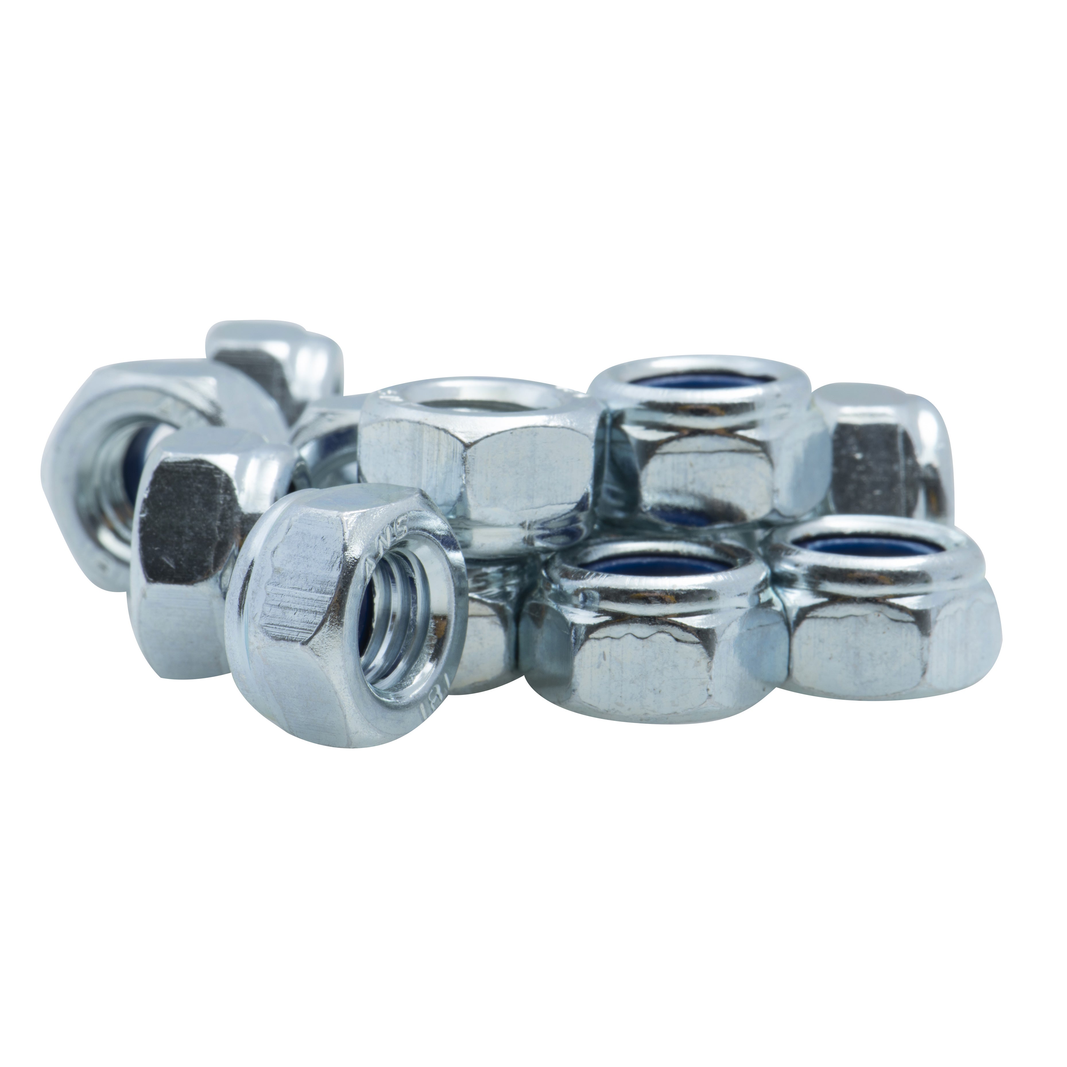 Écrou frein zingué hexagonal Viswood Classe 6 Ø 6mm (lot de 20 écrous ...