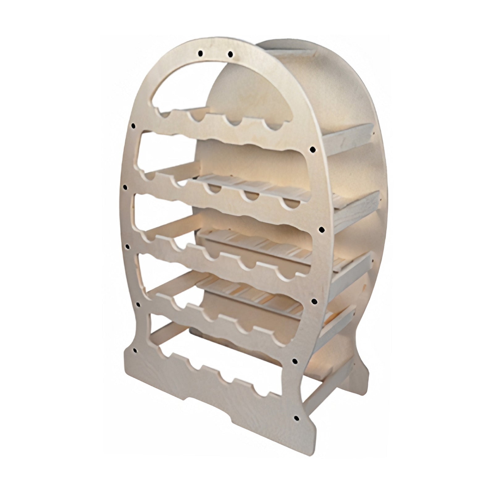 Botte portabottiglie 23 pos. - chiaro cm. 49 x 27 x h.76 | Leroy Merlin