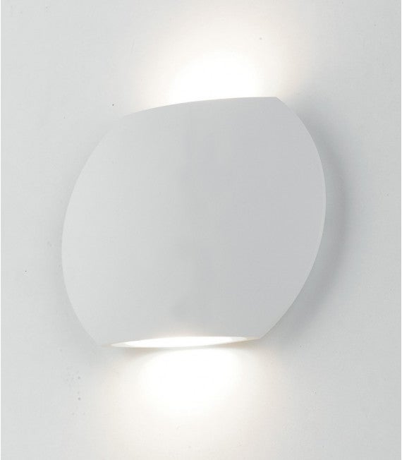 "Aplique LED exterior MIURA blanco ultrafino 2x3W 3000K" | Leroy Merlin