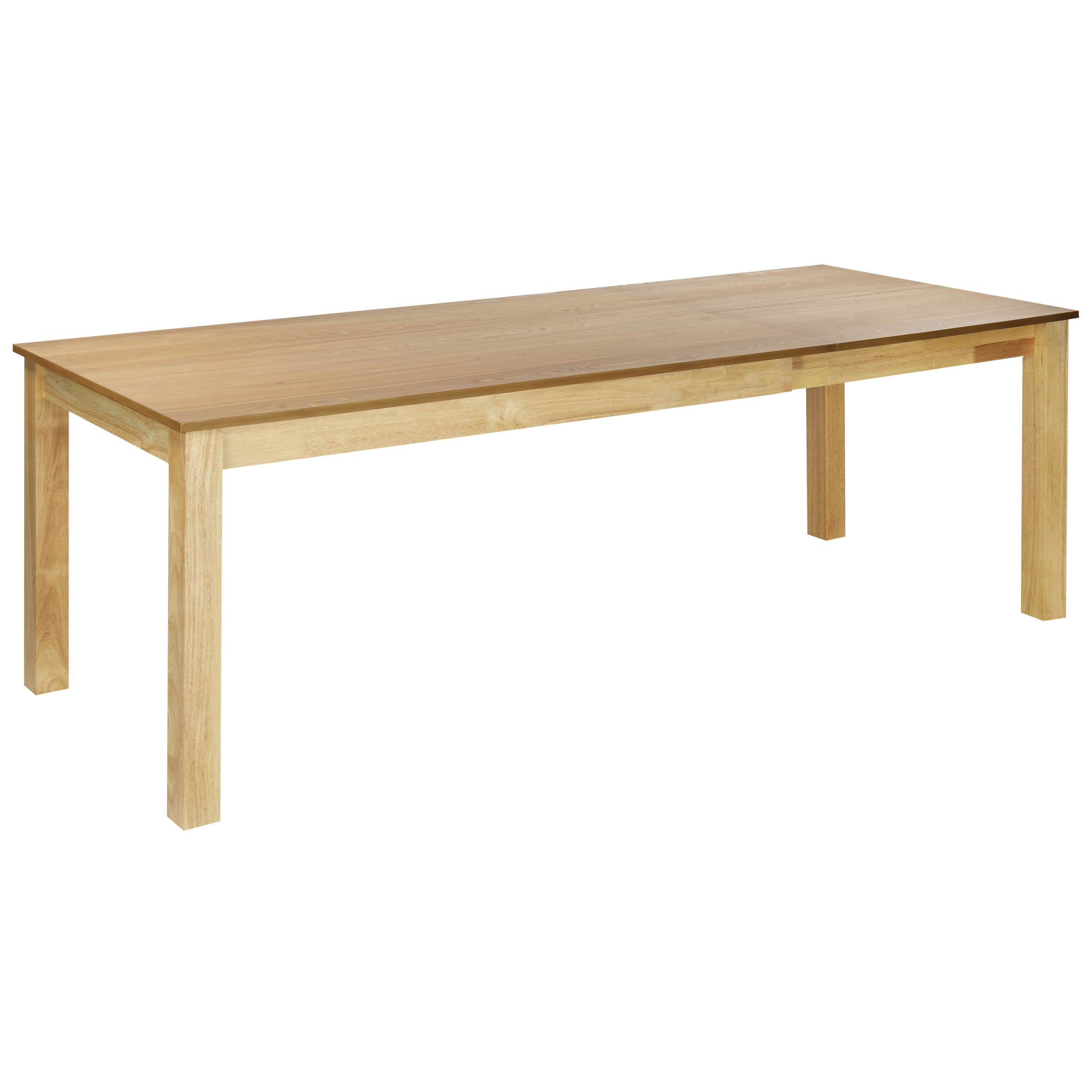 Table de salle à manger extensible MADURA Frêne naturel 160/240 cm 90 ...