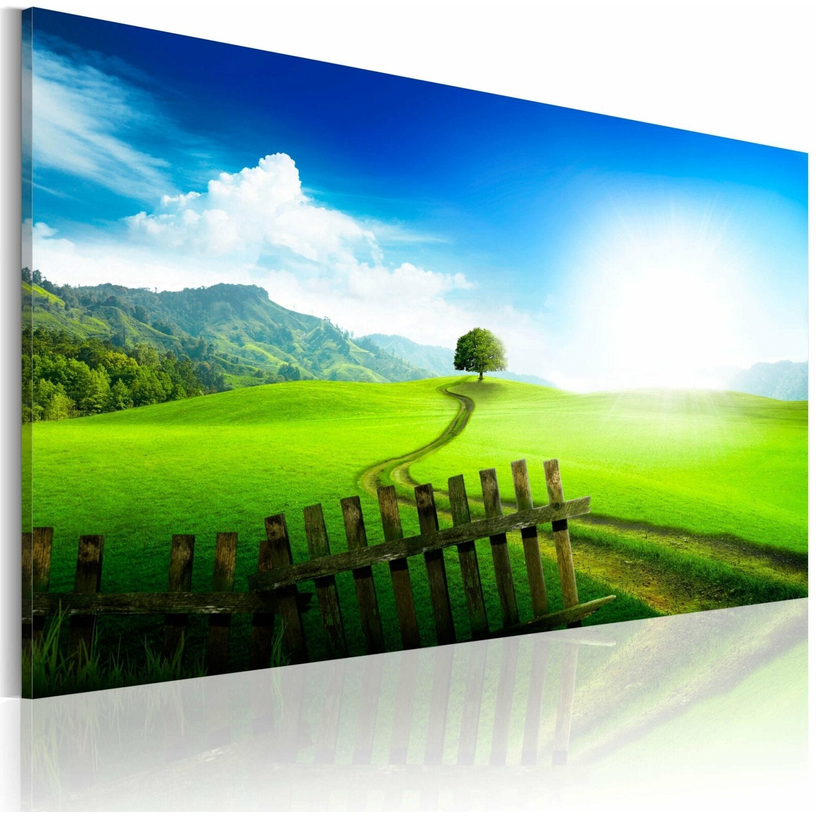 Tableau chemin de destination - 60 x 40 cm | Leroy Merlin