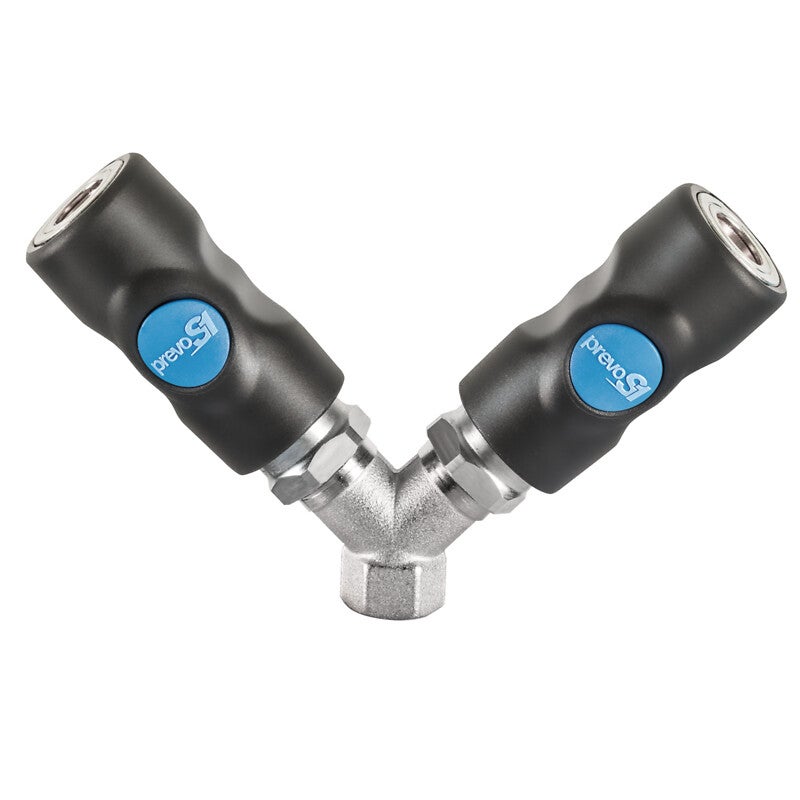 Distributeurs taraudés femelles air comprimé ISI 06, taraudage 1/4 ...