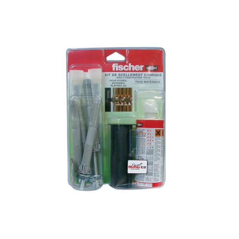 Kit de scellement chimique tous types murs 150ml - FISCHER - 26376 ...