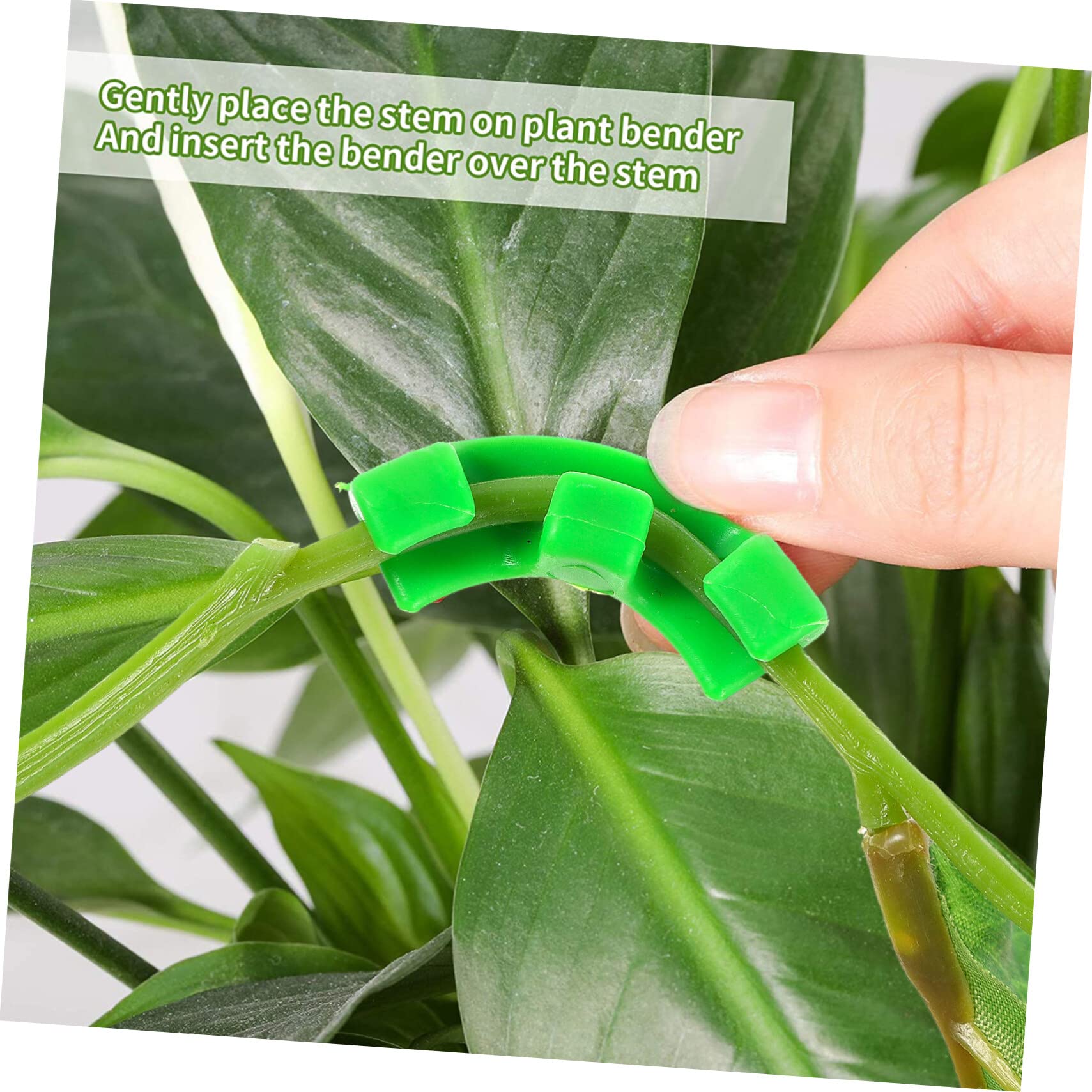 Clips de support de tige Plant Bender 35 pièces grass color | Leroy Merlin