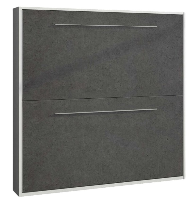 Lit escamotable superposé 2 couchages Spaky-Couleur Anthracite-90x190 ...