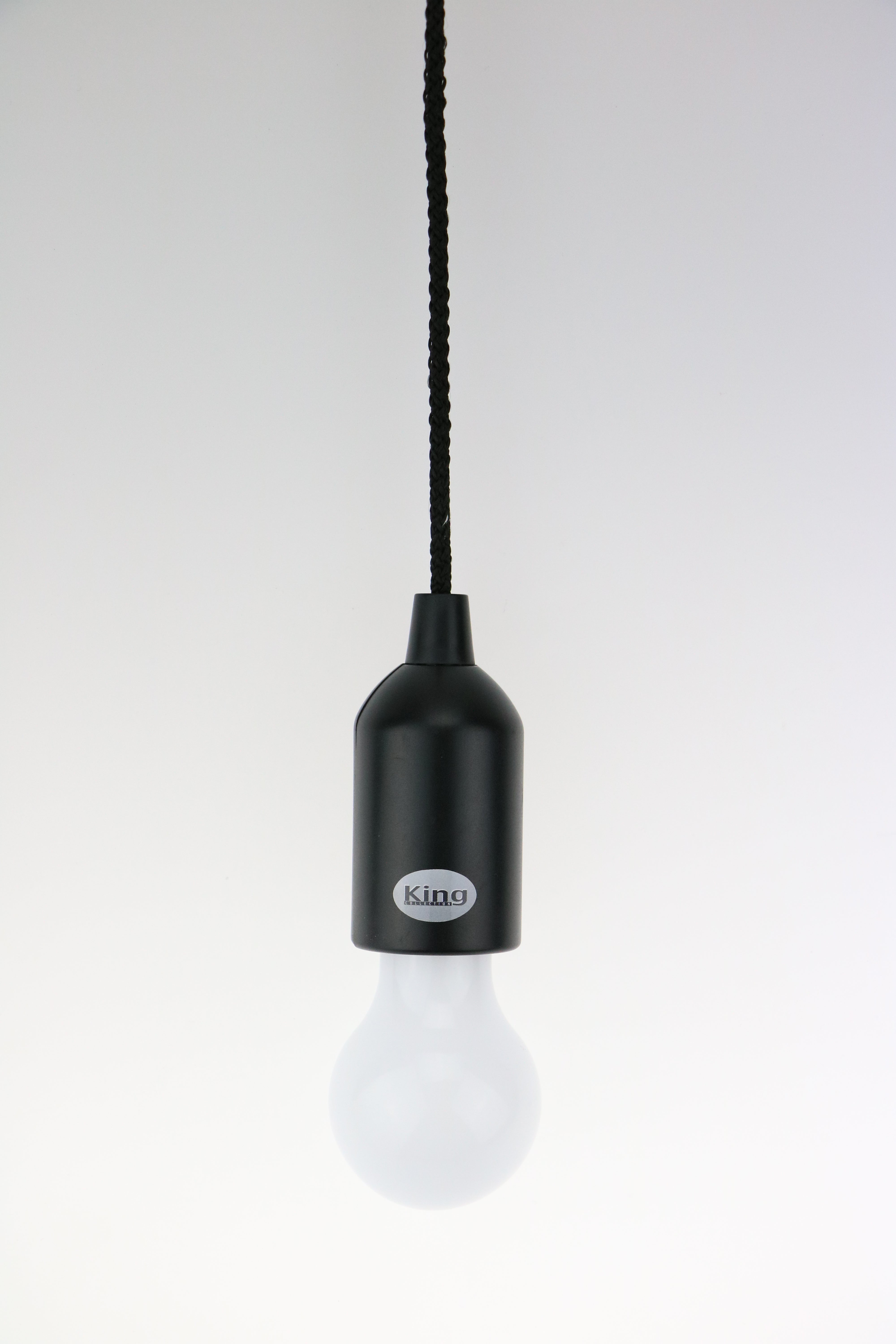 King Home Lampe LED K-LIGHT BATTERY PETIT NOIR 5x130h cm | Leroy Merlin