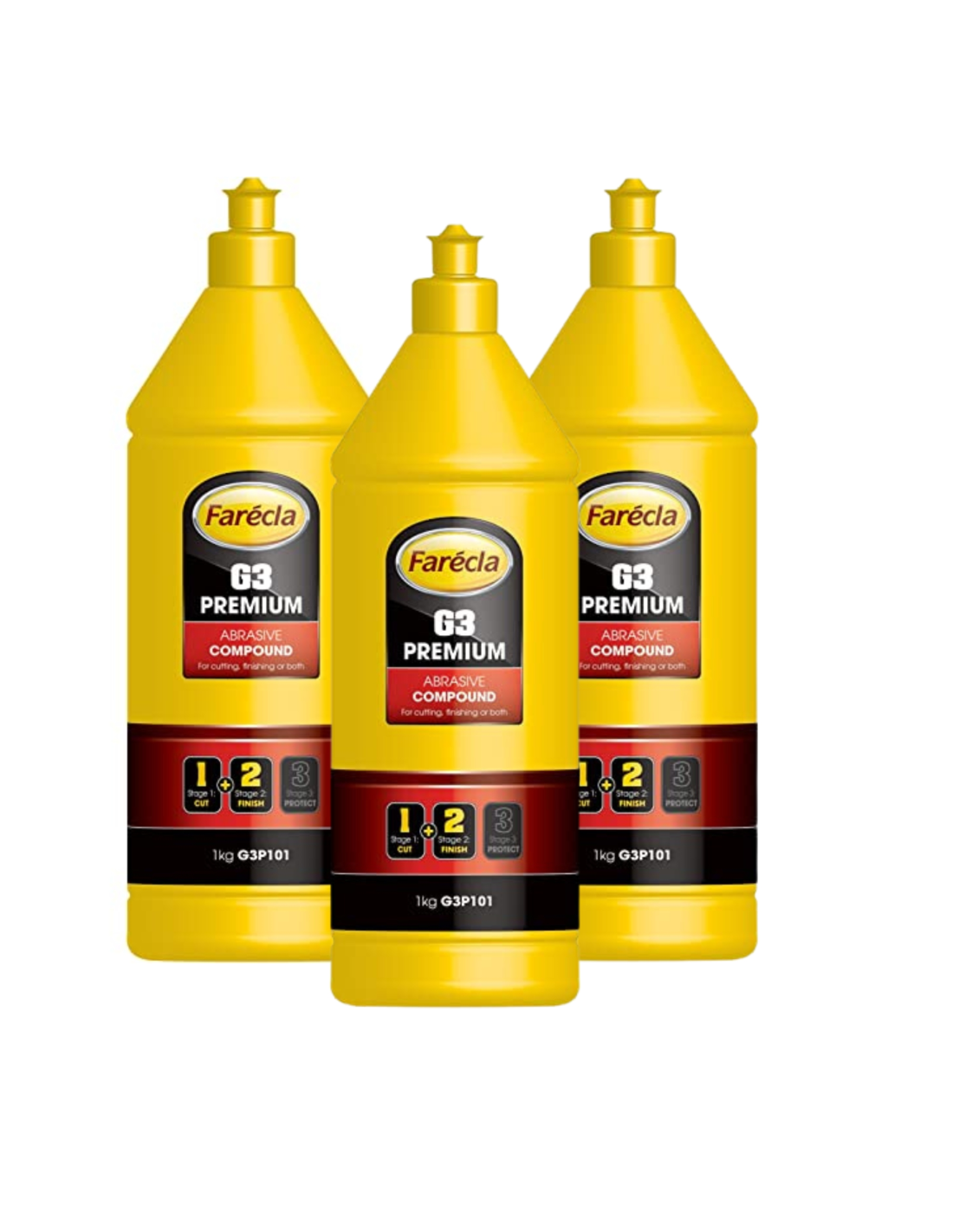 FARECLA - 3 x FARECLA G3 PREMIUM PULIMENTO ABRASIVO 1 KG | Leroy Merlin