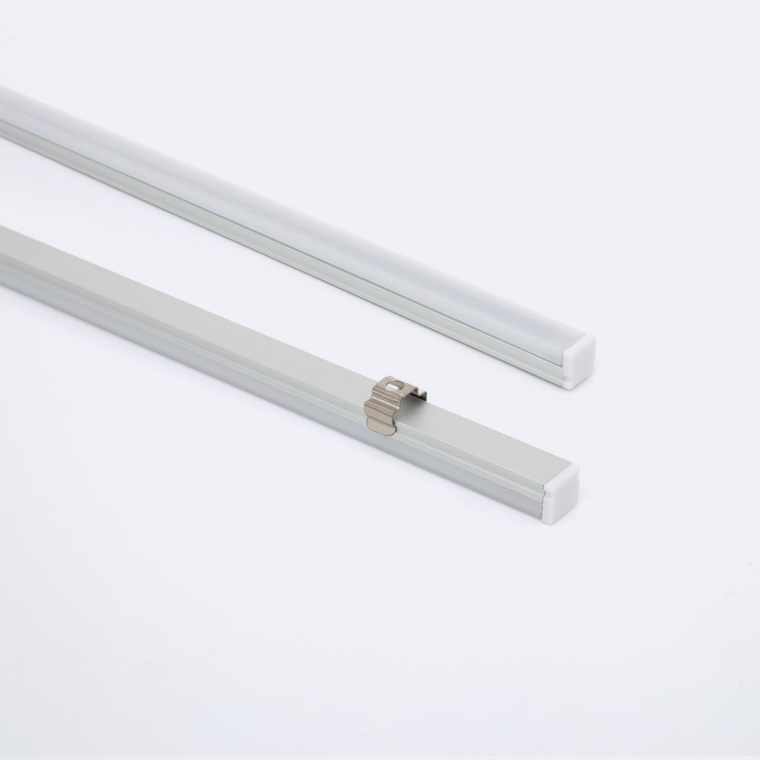 Ledkia - Perfil Aluminio Superficie 2m para Tira LED hasta 6 mm ...