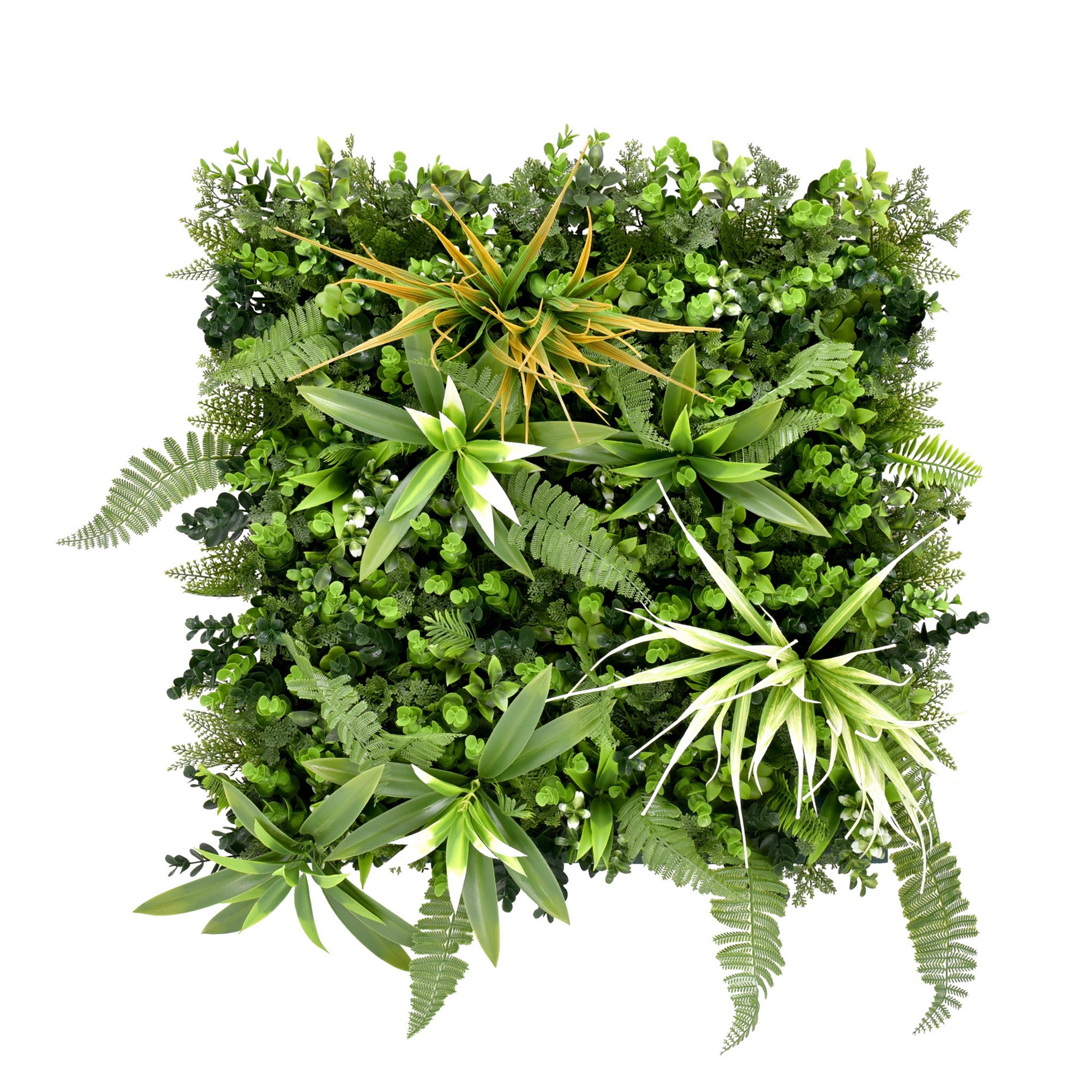 Panel vegetal artificial Fire Sky - Sin mantenimiento - Resistente al ...