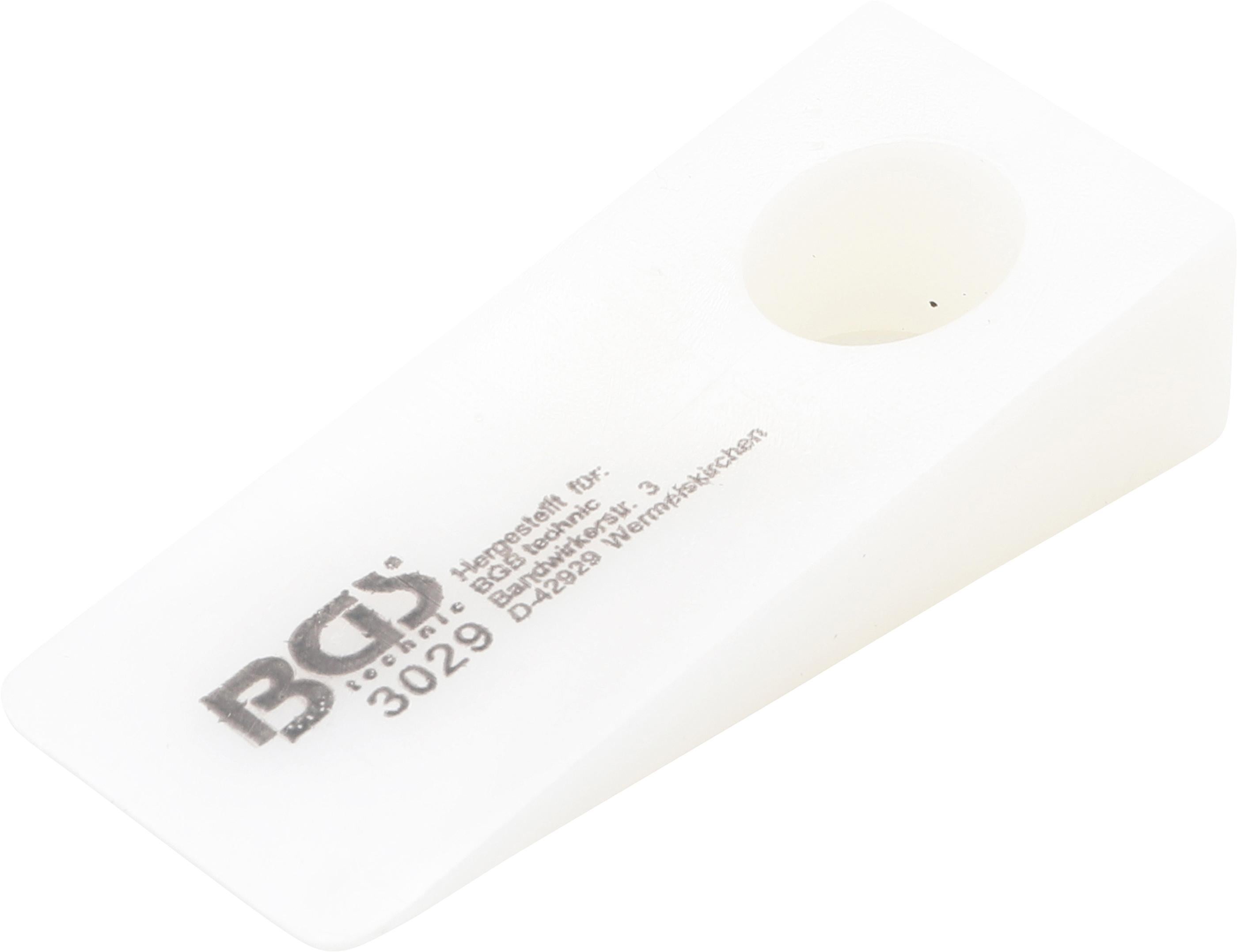 BGS Coins nylon pour garnitures avec trou | 100 x 45 mm | Leroy Merlin