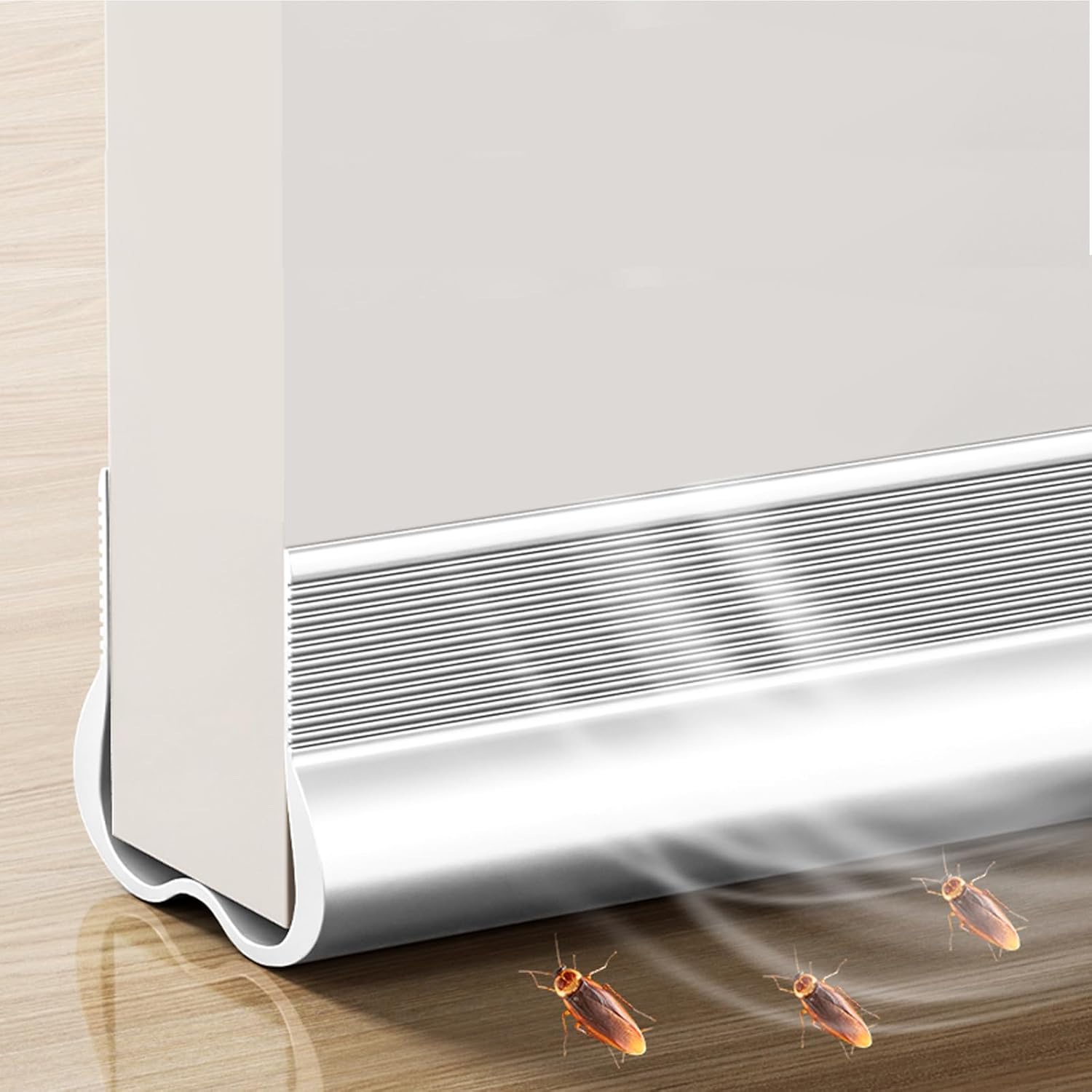 Calfeutrage Blanc de 93 cm pour bas de porte - Joint d'étanchéité en ...