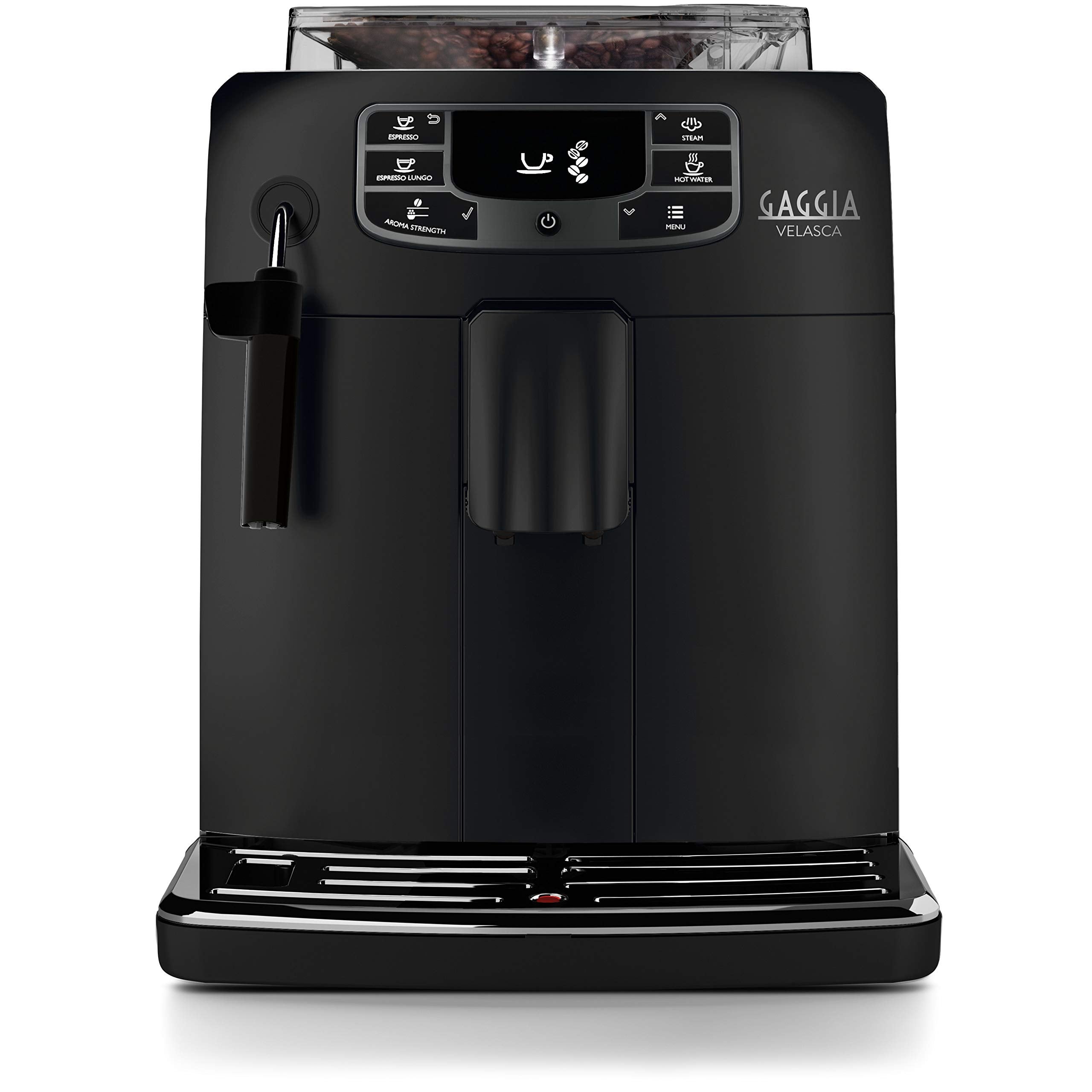Gaggia Velasca Black Macchina da Caffè Automatica, per Espresso e ...