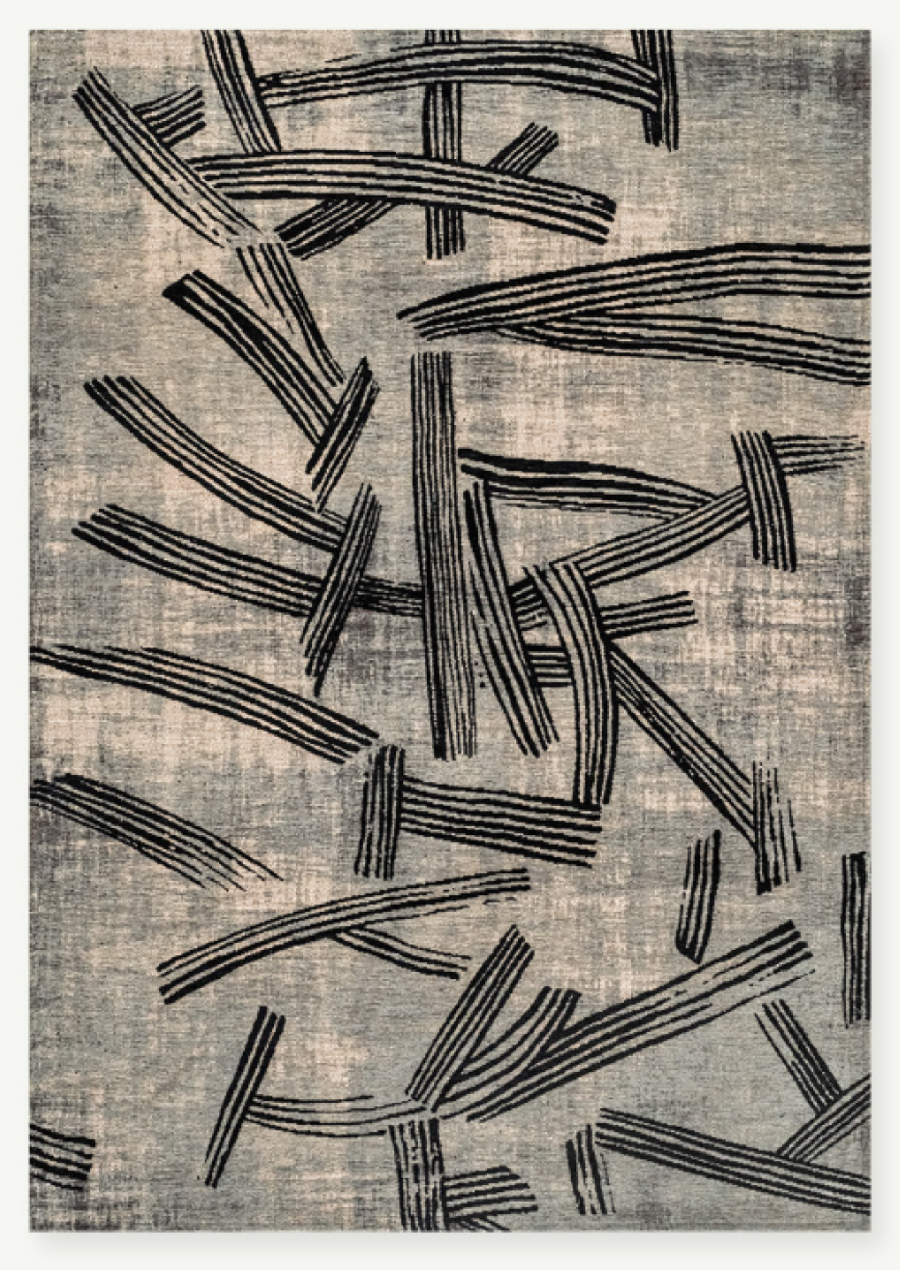 Tapis moderne tissé plat KATANA | Leroy Merlin