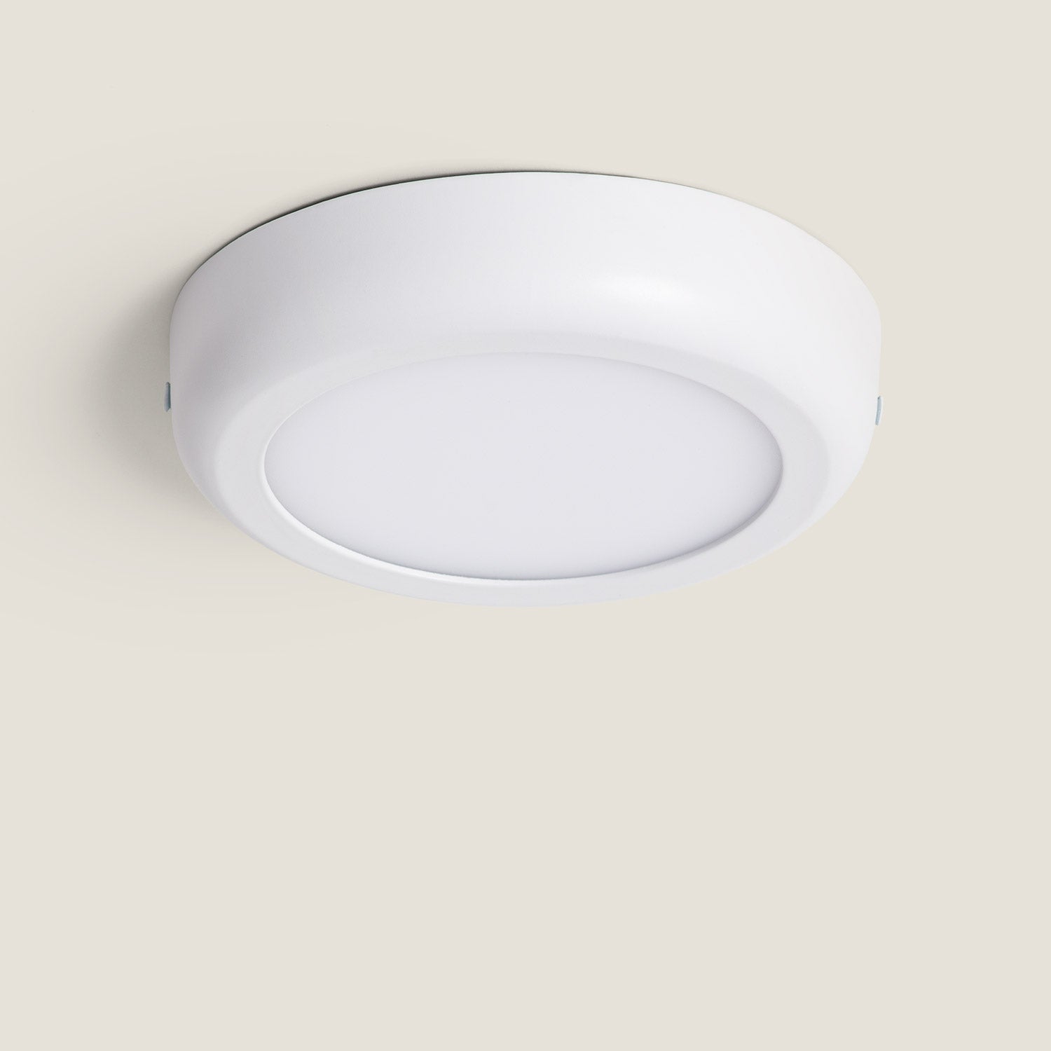 Plafón LED 12W Circular Metal Ø180 mm Design White , 4000K Blanco ...