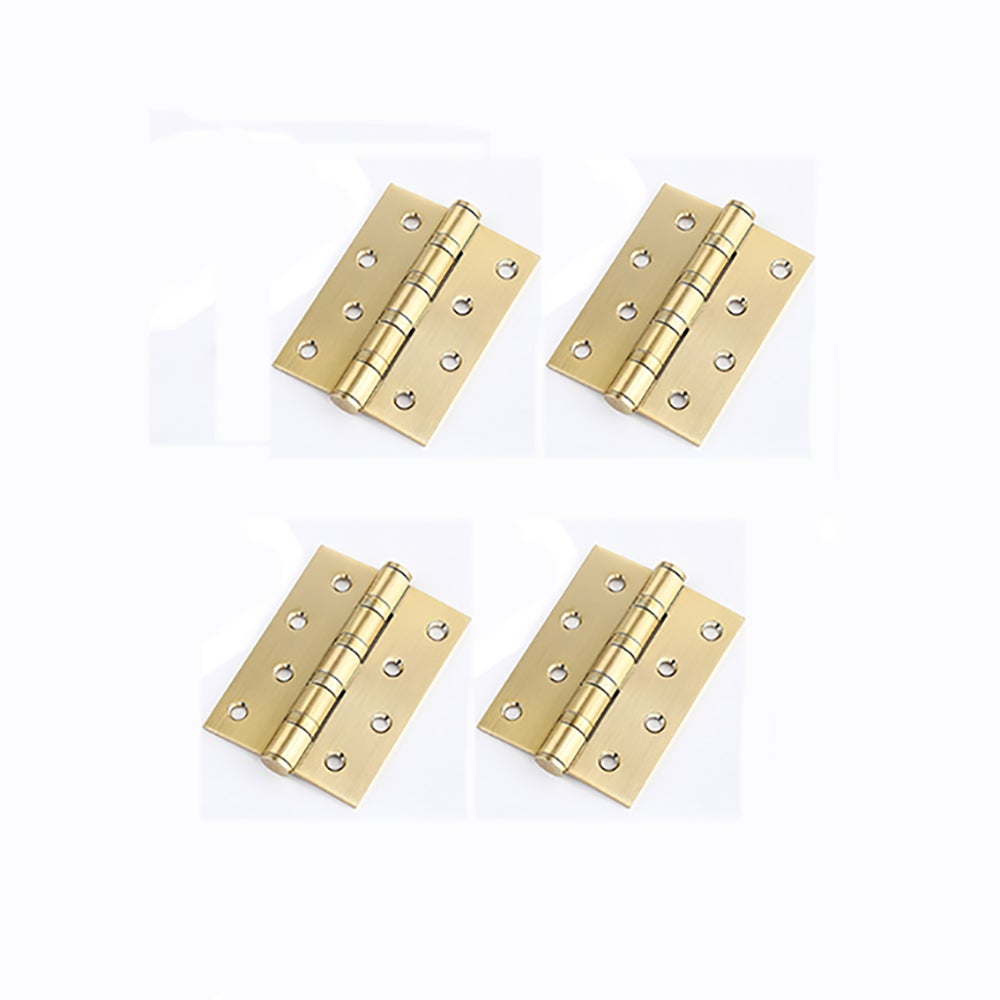 Charnière, 2 Pièces Charnières de Porte en Acier Inoxydable 100 x 80 mm ...