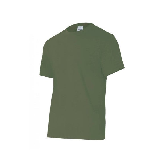 Camiseta de manga corta de tejido tubular VELILLA 100% Algodón Serie ...