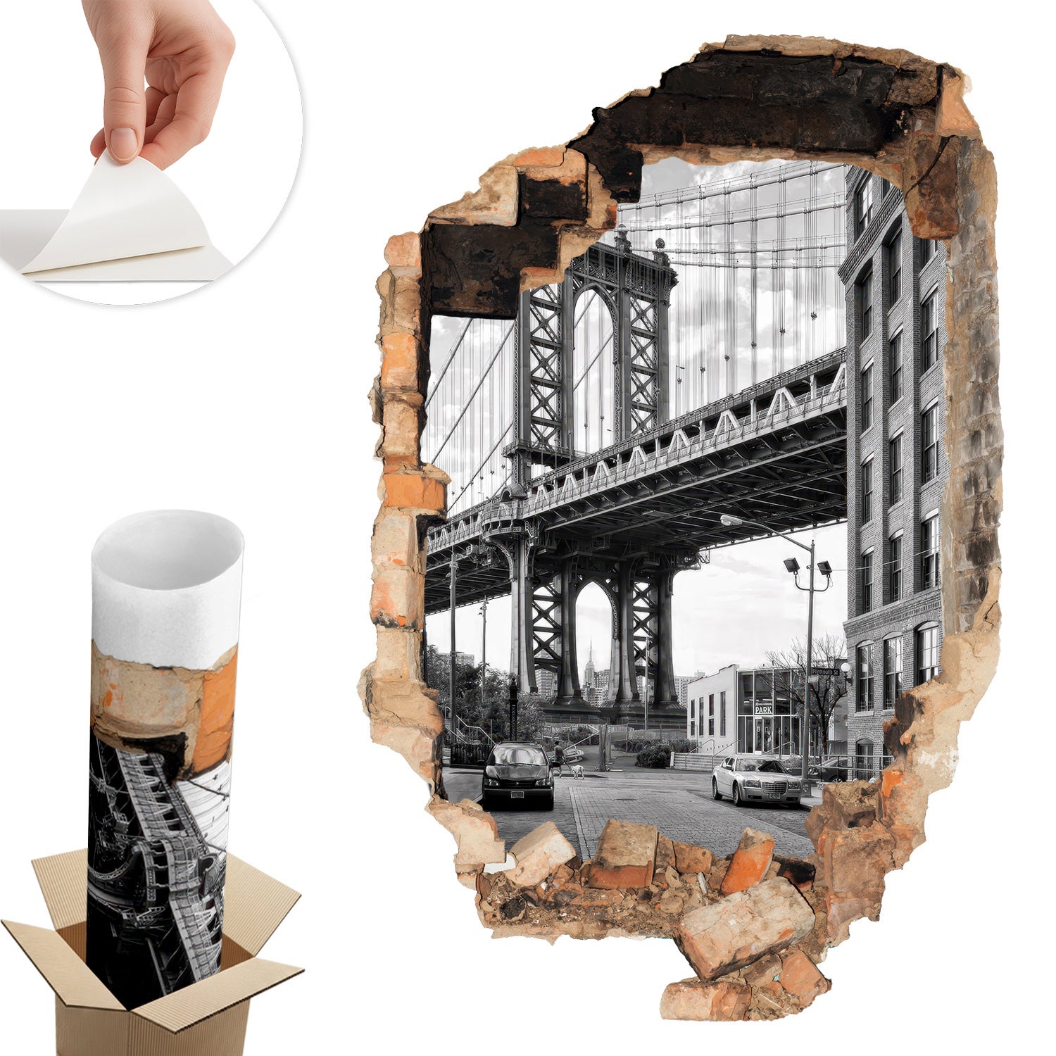 Sticker mural autocollant - film décoratif - décoration pratique pour ...