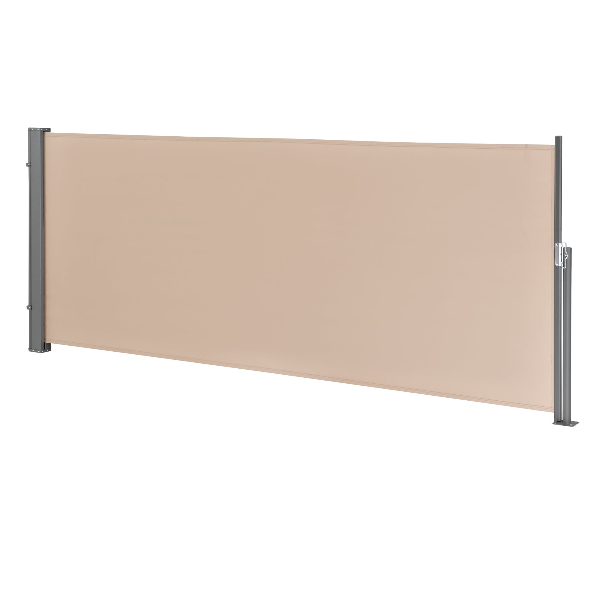 Store pour balcon latéral acier polyester 120 x 300 cm sable 03_0006572 ...