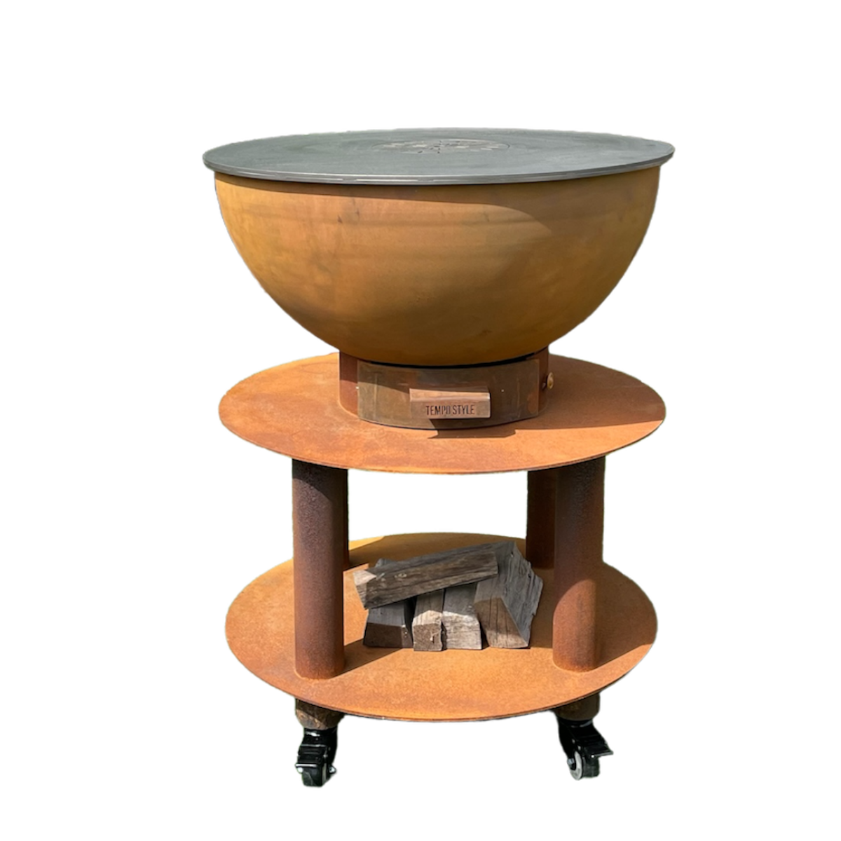 Tempo Style - Barbecue au feu de bois Stromboli | Barbecue rond en ...