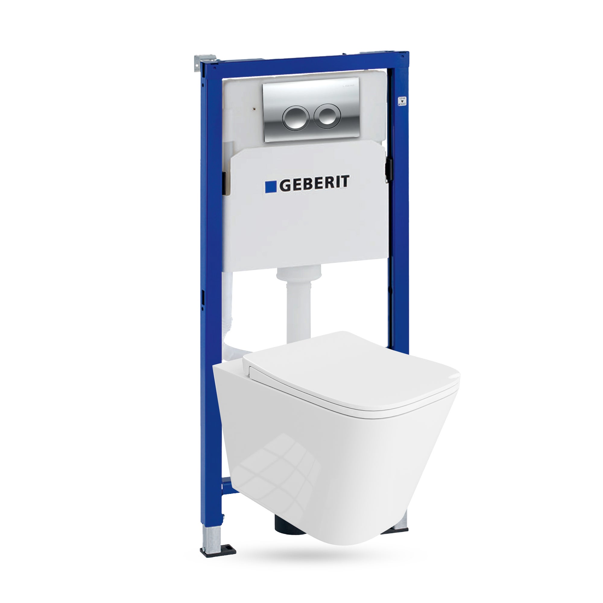 GEBERIT Duofix Basic Support Bâti-support + Lavita WC Maio suspendu ...