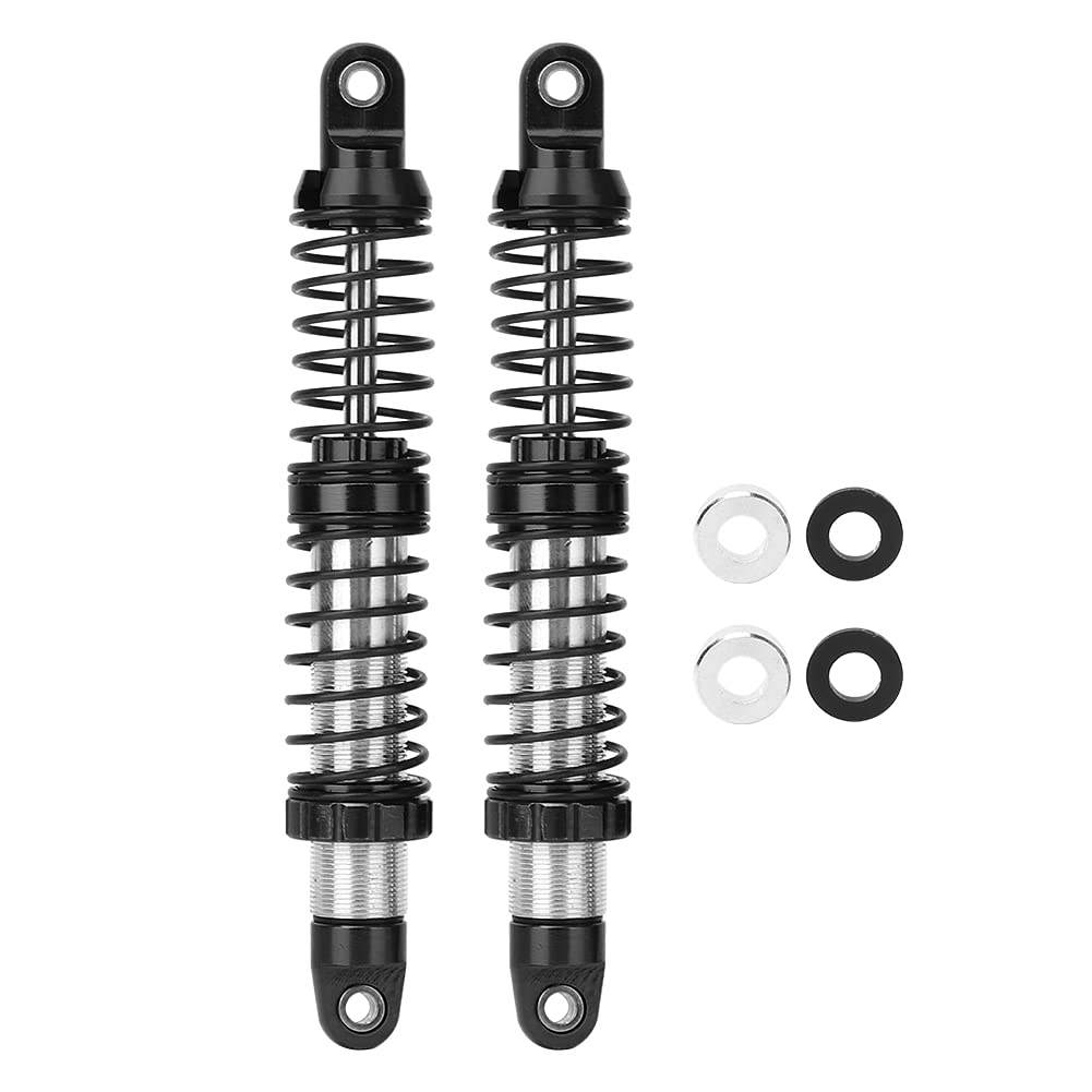 Amortisseurs à double ressort de 102 mm en alliage d'aluminium bleu et ...