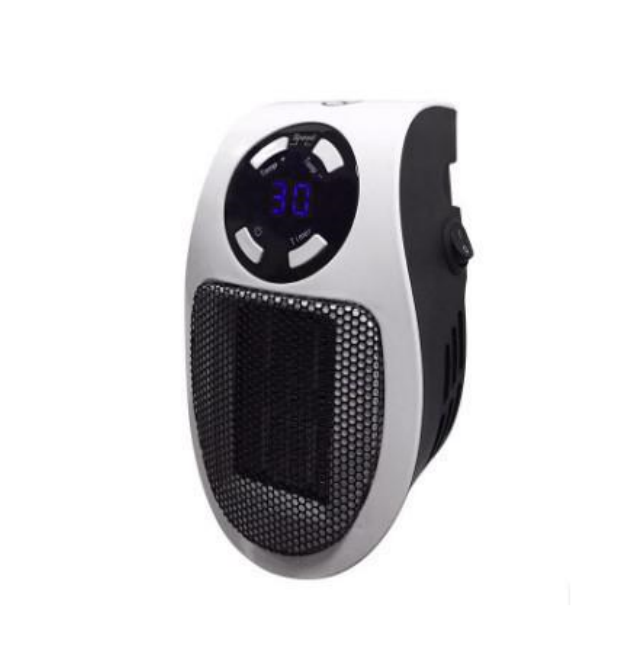 Mini radiateur électrique portable 500 W avec télécommande et économie ...