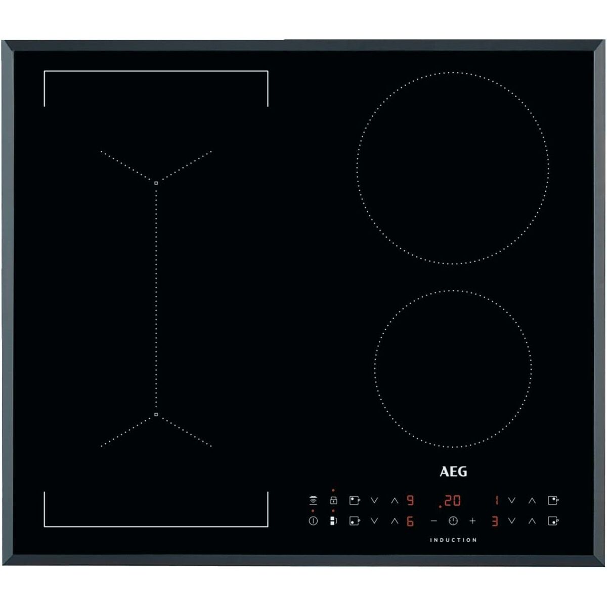 Placa de Inducción Aeg IKB64341FB 59 cm 7400 W | Leroy Merlin