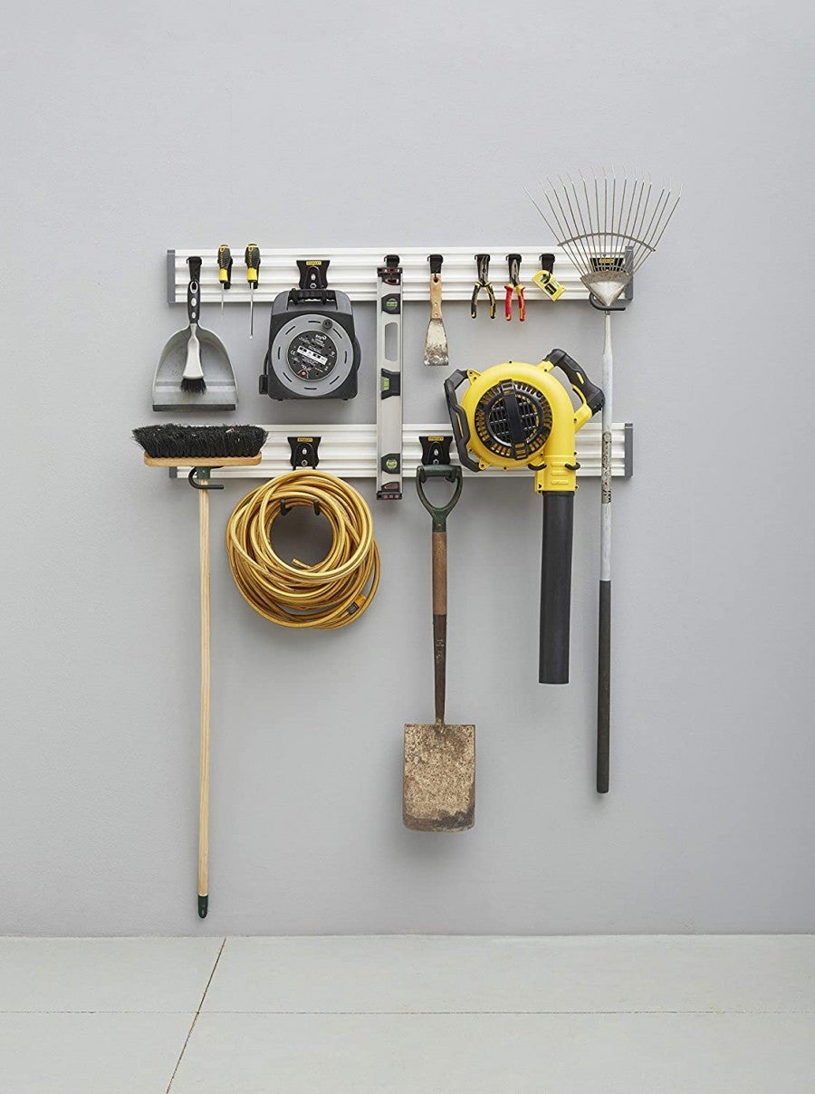 Kit Stanley Track Wall binari portaganci a muro per appendere attrezzi ...