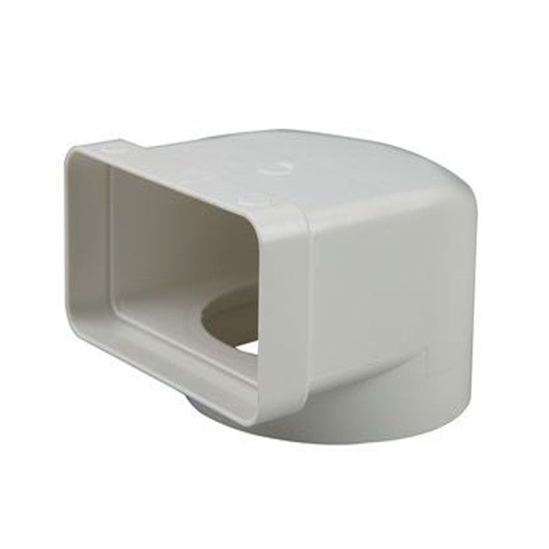 Codo Mixto Vertical 90º Ø 100mm 55x110 mm | Accesorio de Extracción Ignífugo para Aireadores ...