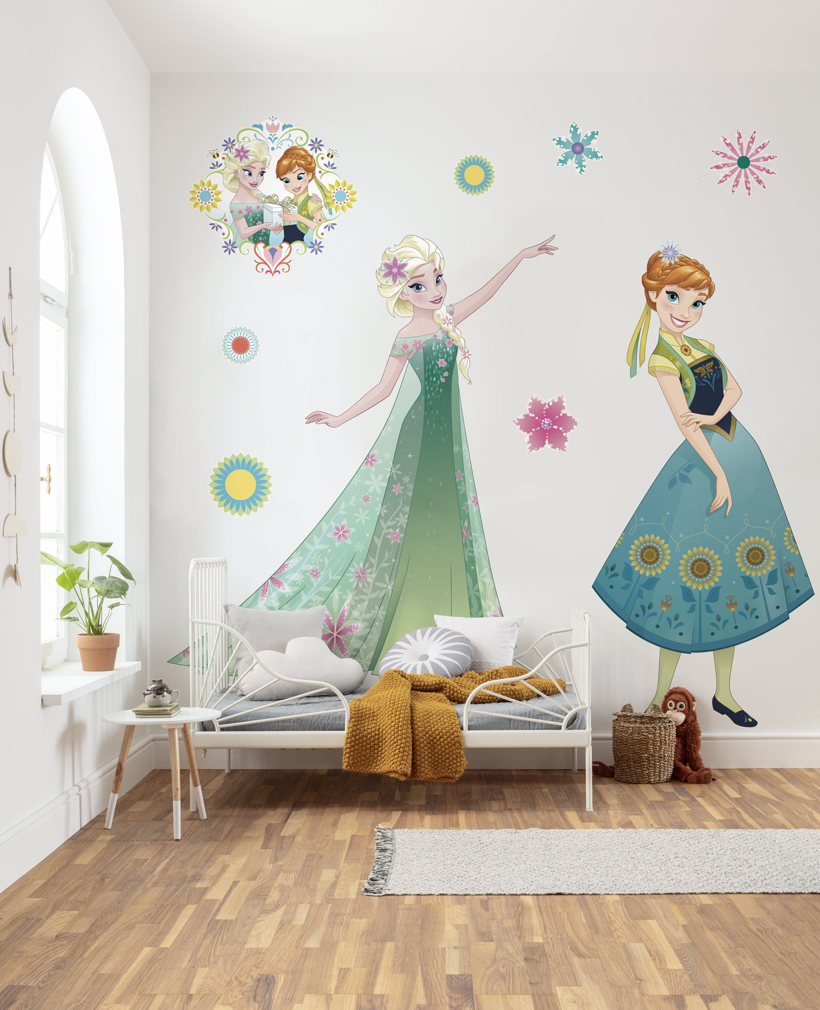 Stickers muraux géant de Komar - Disney Frozen Springtime XXL - Teille ...