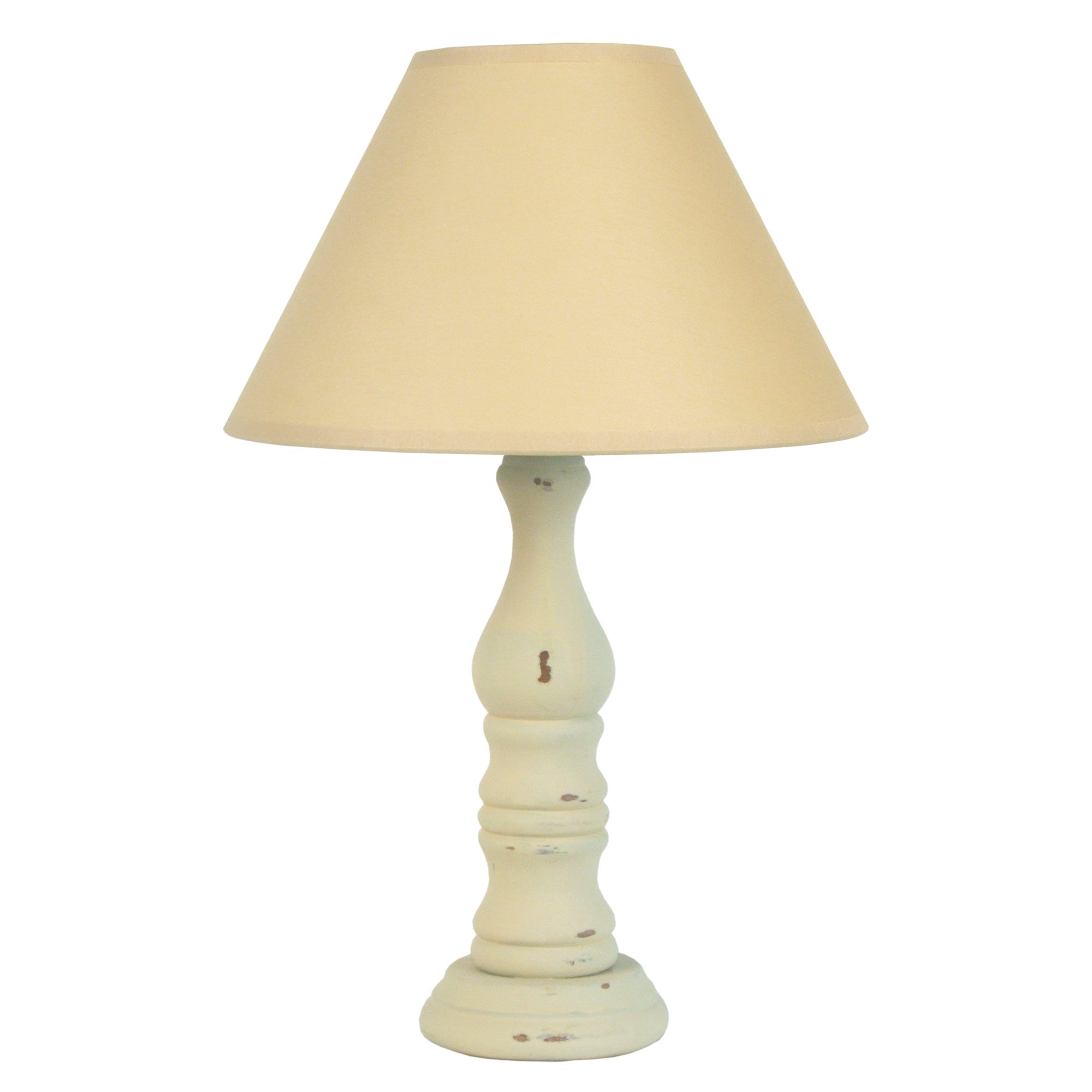 Lampe de chevet TOSEL ISSY tissu beige D 25 x H 41 cm | Leroy Merlin