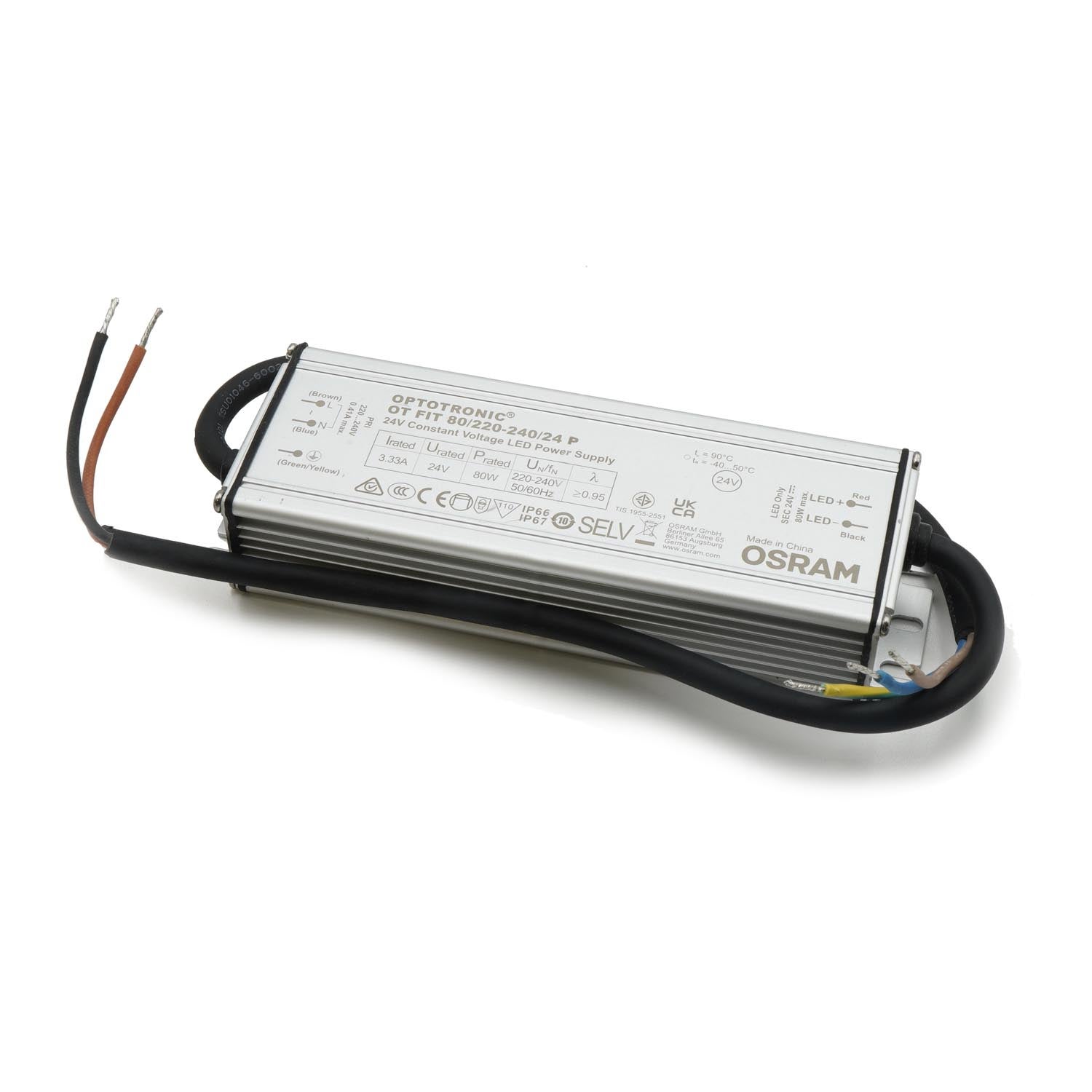 Alimentation Osram 24V 80W IP66 pour ruban led - LUXOLUM | Leroy Merlin