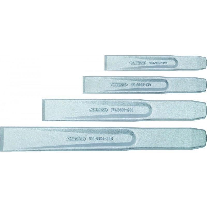 KS TOOLS Jeu de burins plats, 4 pcs | Leroy Merlin