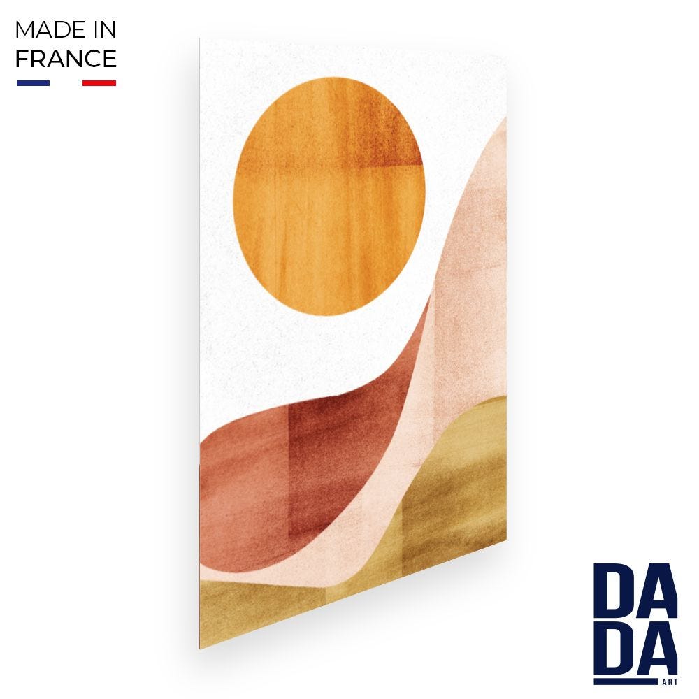 Affiche Coucher De Soleil 60x80cm Fabriqué En France Dada Art