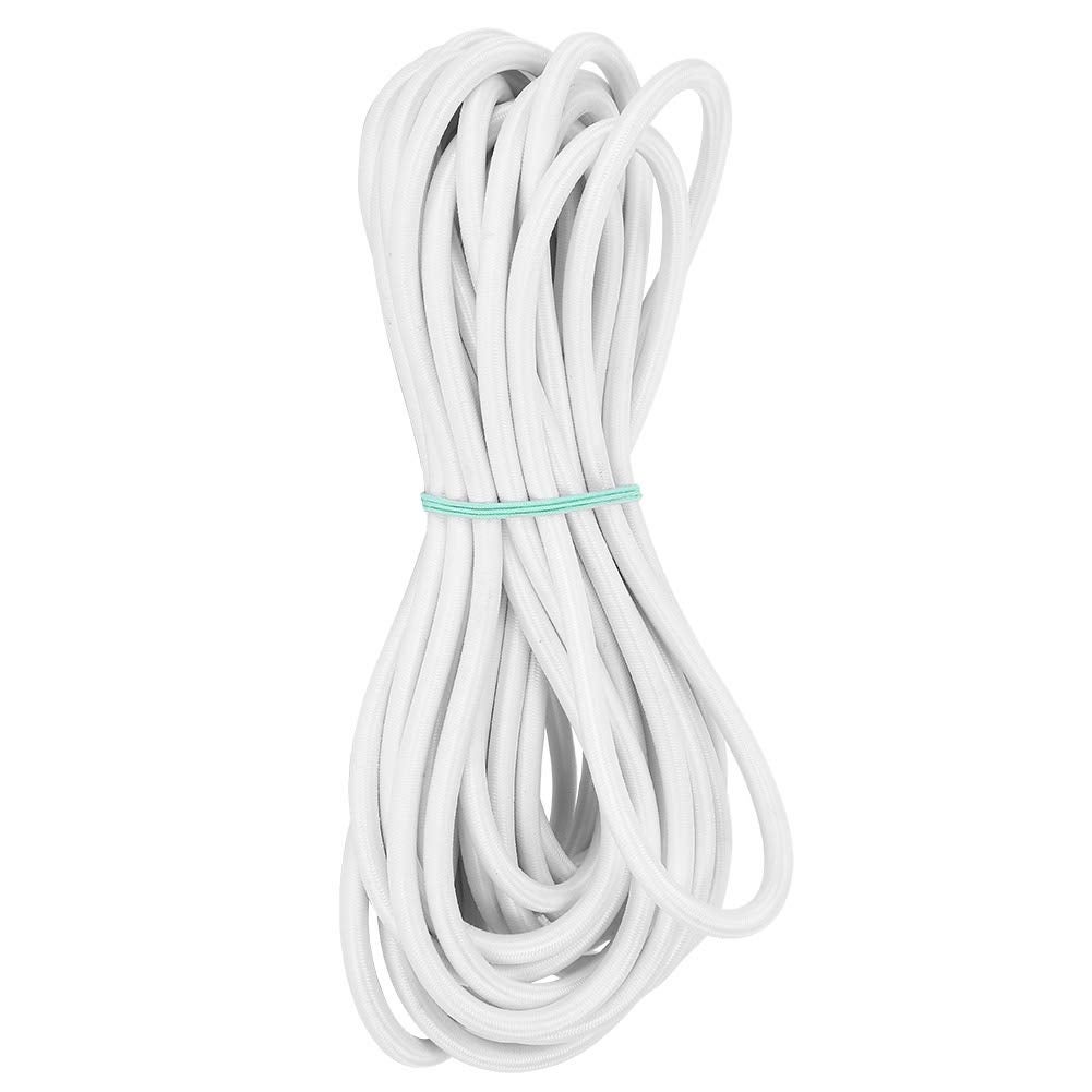 Cordón elástico blanco para coser, gran elasticidad, bricolaje, 10 m/32 ...