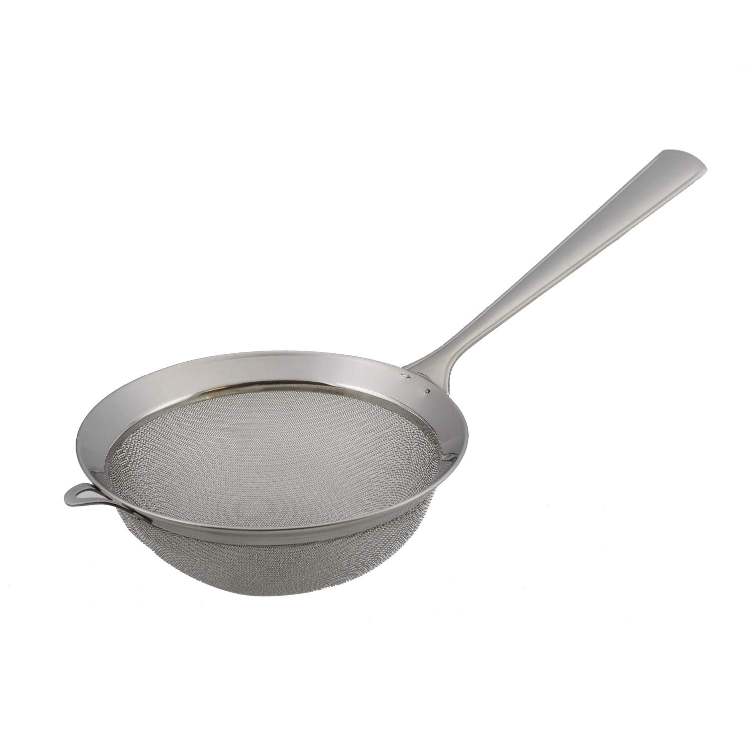 Colador de acero inoxidable con asa, cuadrado, 16 cm | Leroy Merlin