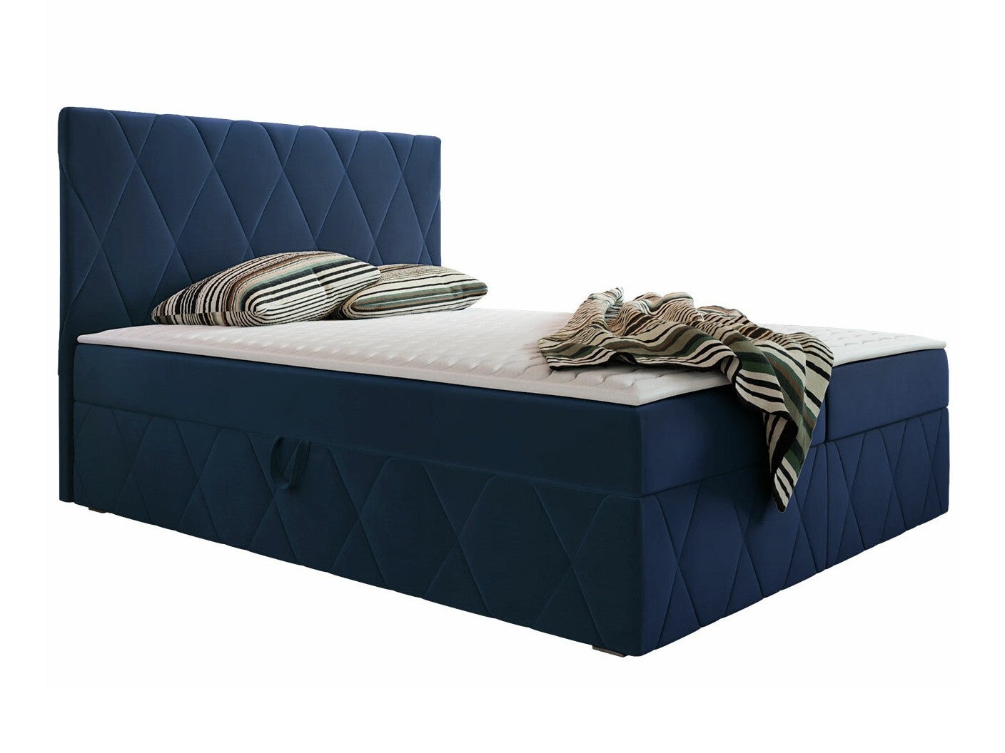 Letto continentale Comfivo 225, Doppio, Continentale, Blu, 140x200 ...