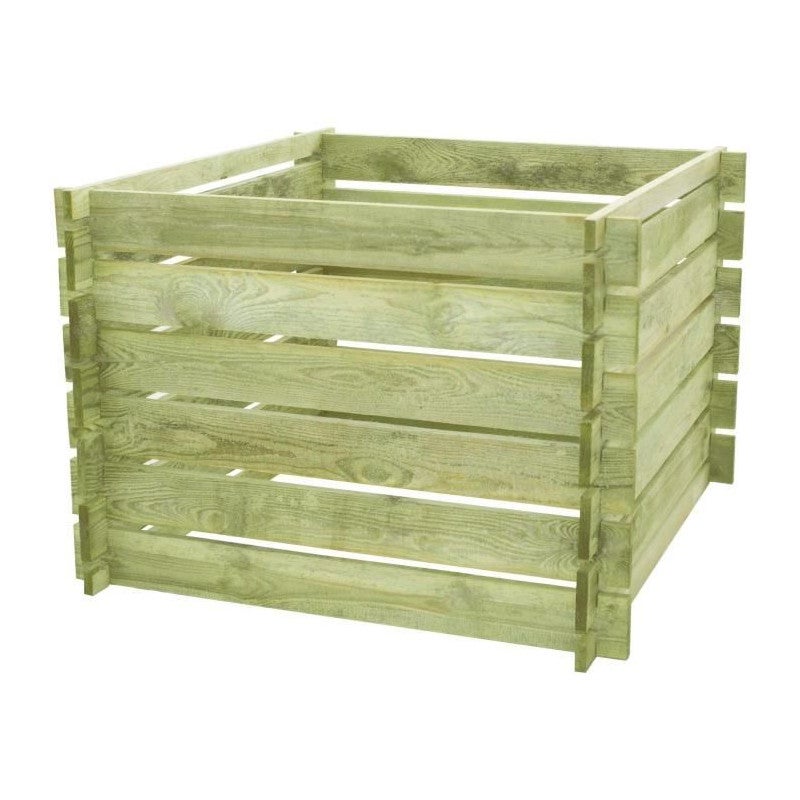 Bac a compost EKJU - 100x100xh70 cm | Leroy Merlin